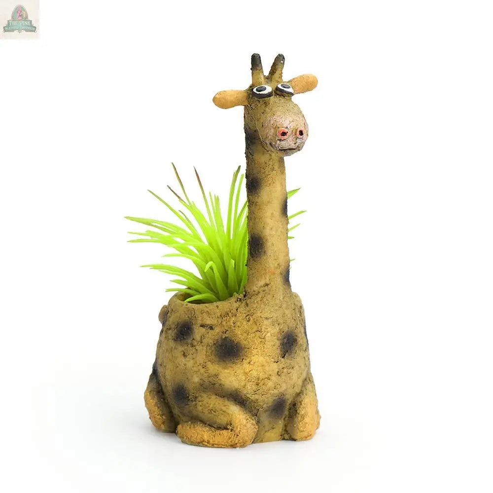 Baby Giraffe Geneva - Mini Blobhouse Planter - Pink Platypus Emporium
